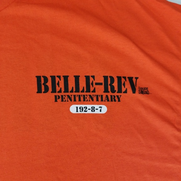 DC Comics | Shirts | Suicide Squad Bellerev Inmate Licensed Tshirt ...